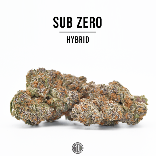 THCa Hemp Flower, Sub Zero