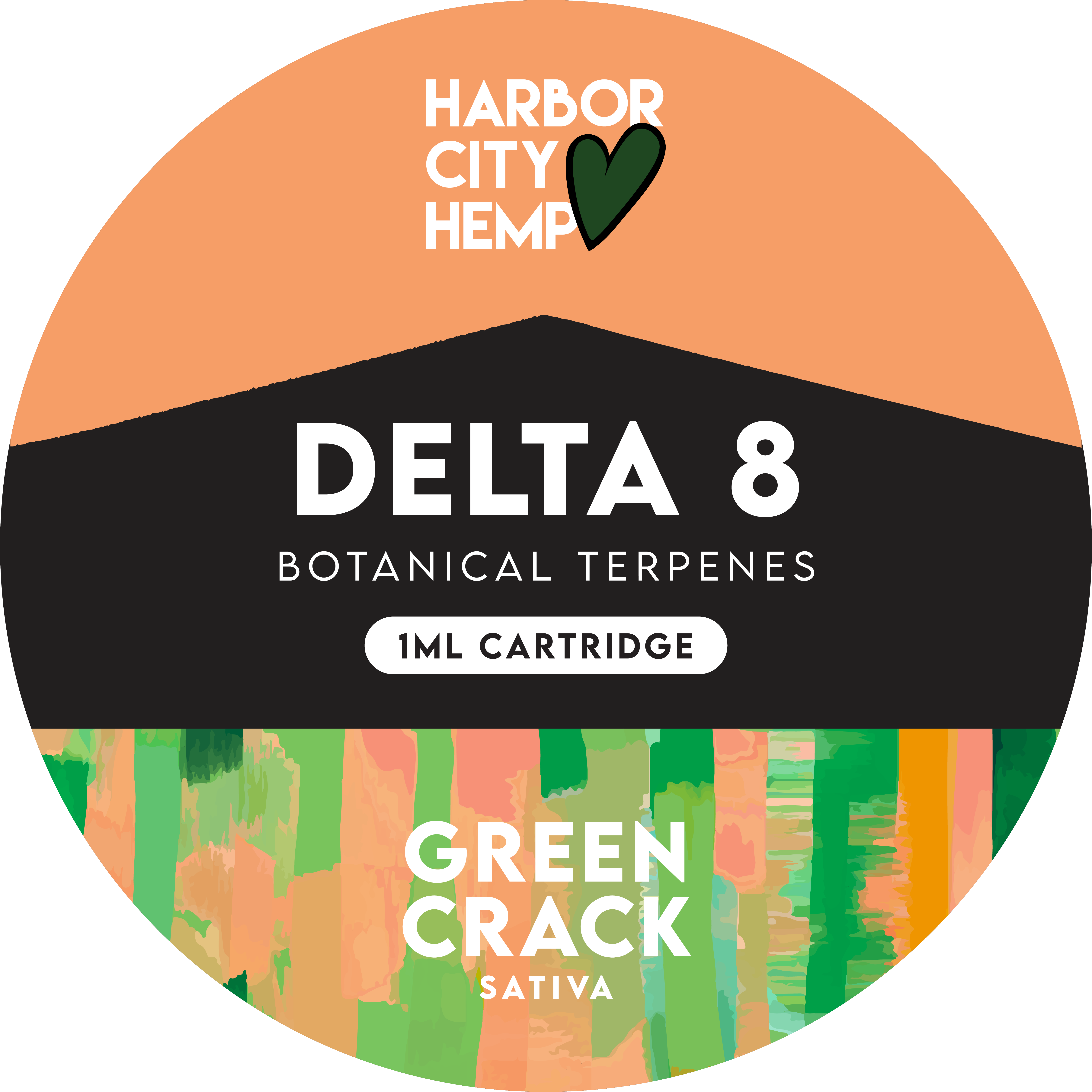 HCH Delta 8 vape Green Crack | The Hemp Company NC - The Original