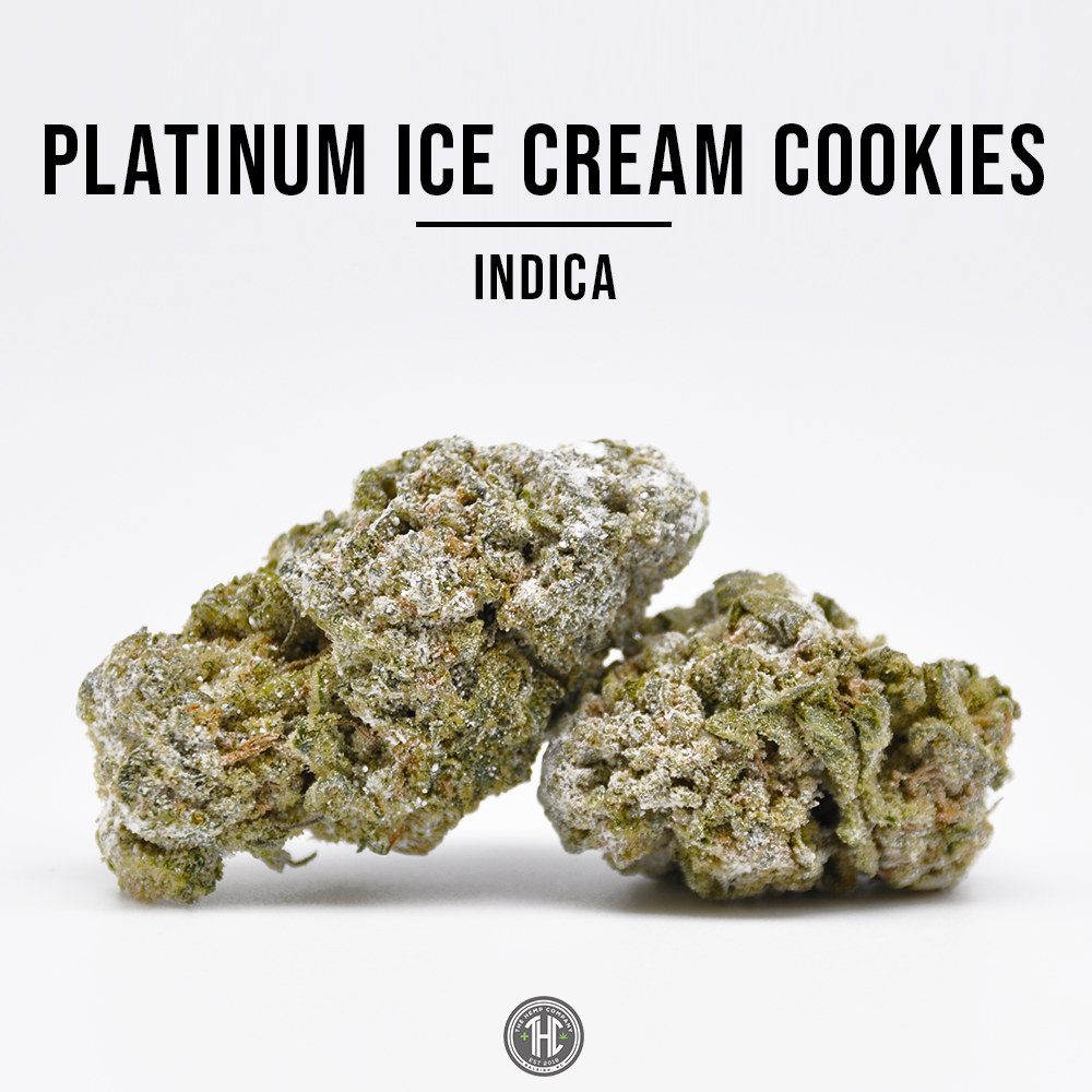 THCa Infused Hemp Flower, Platinum Ice Cream Cookies | The Hemp Company ...