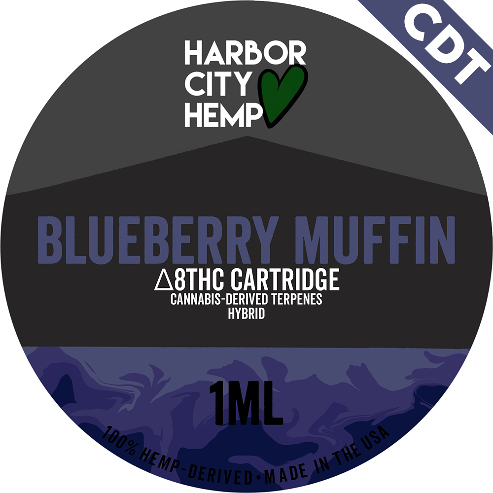 HCH Delta 8 vape Blueberry Muffin | The Hemp Company - NC Hemp Dispensary