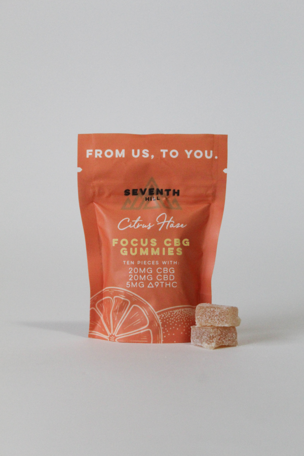 5mg Delta 9 / 20mg CBG Focus Gummy, 10ct | The Hemp Company - NC Hemp ...