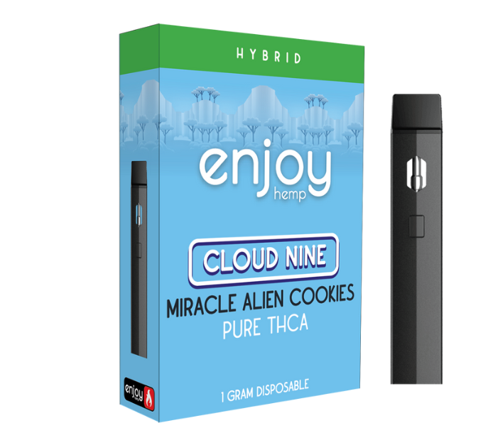 Enjoy THCa/CBD Disposable, 1g - Miracle Alien Cookies (Hybrid) | The ...