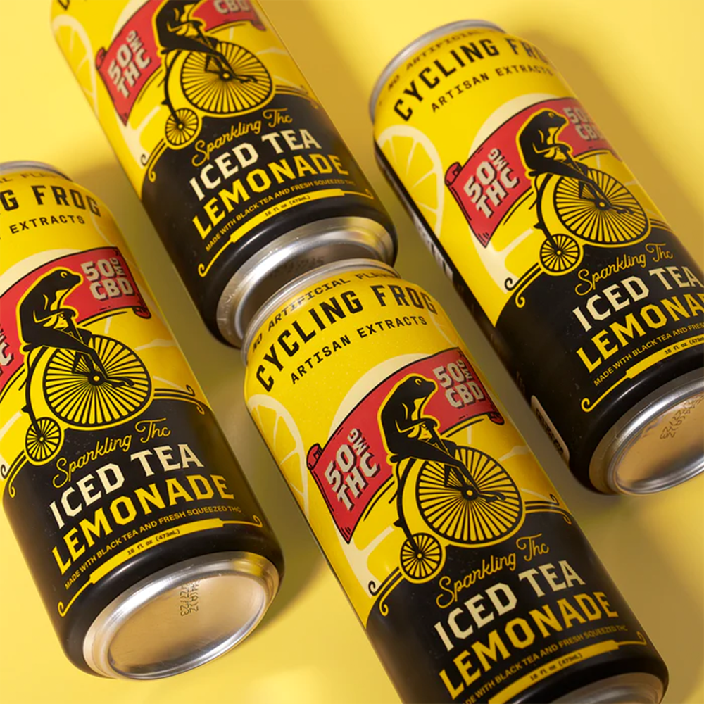 CF Sparkling Iced Tea Lemonade Delta 9 THC - 50mg/50mg | The Hemp ...