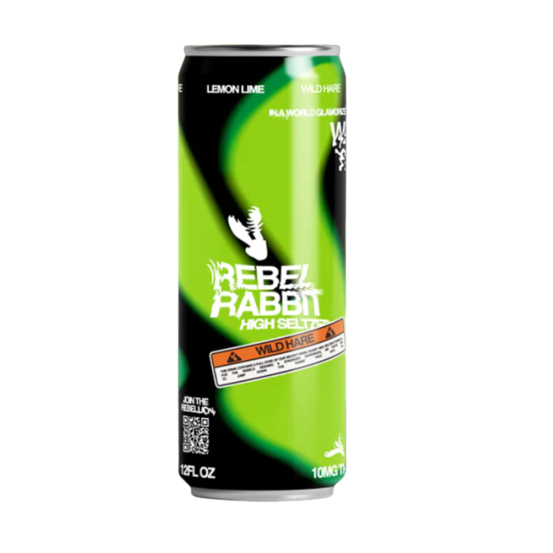 Rebel Rabbit D9 Seltzer - Lemon Lime | The Hemp Company - Raleigh ...