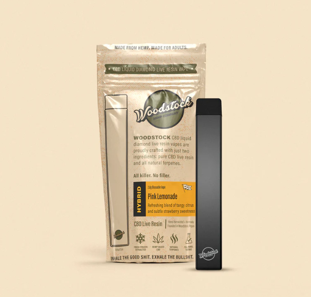 CBD 2g Disposable - Pink Lemonade (Hybrid) | The Hemp Company - NC Hemp Dispensary