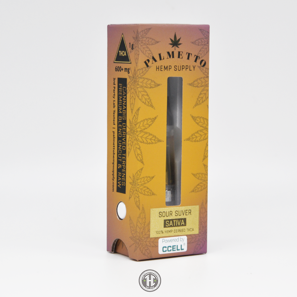 THCa Sour Suver (Sativa) Vape Cart, 1g | The Hemp Company - The Original