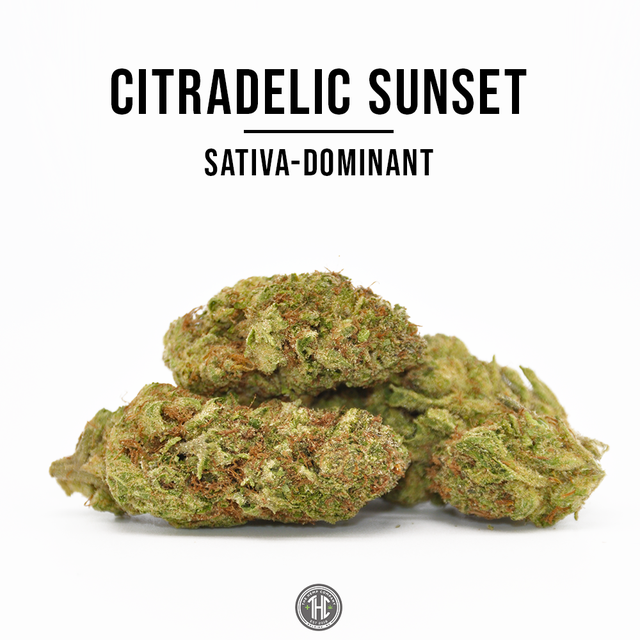 THCa Hemp Flower, Citradelic Sunset